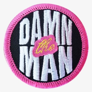 Damn The Man Patch - Label PNG Image | Transparent PNG Free Download on ...