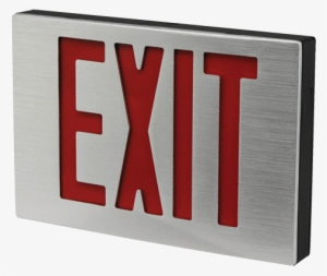 Sdcny Diecast Aluminum Exit Sign Nyc Approved - Lithonia Quantum Exit ...