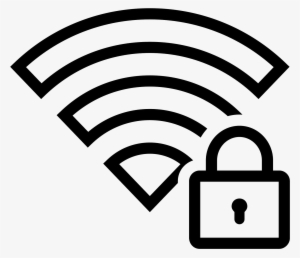 Wi-fi Lock Icon - Wifi Logo Iphone PNG Image | Transparent PNG Free ...