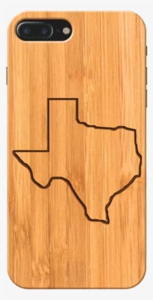 Texas Map Wooden Phone Case - Falls City Beaver Football 2017 PNG Image ...