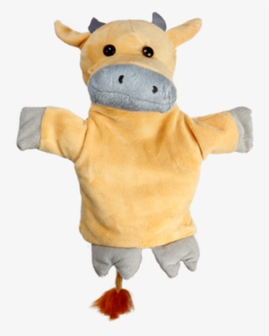 Cow Puppet - Eduedge Lets Do Drama Puppet Cow - Height 25.4 Cm PNG ...