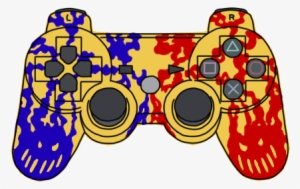 Ps Controller Design By E Y On - Game Controller PNG Image ...