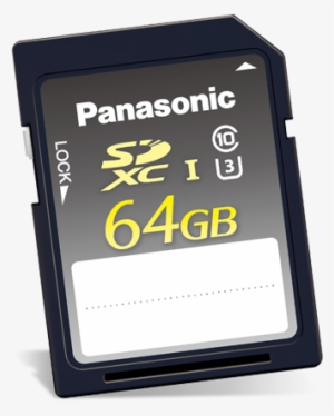 Panasonic Ht Consumer Plus Sd Memory Card - Panasonic - Rp-sdue64da1 ...