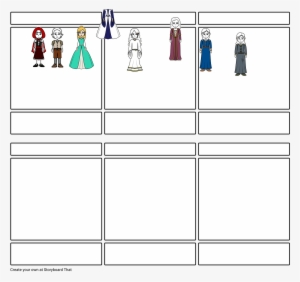 Oc Ideas - Storyboard Template PNG Image | Transparent PNG Free ...