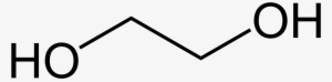Ethylene Glycol Chemical Structure - Ethylene Glycol Structure PNG ...