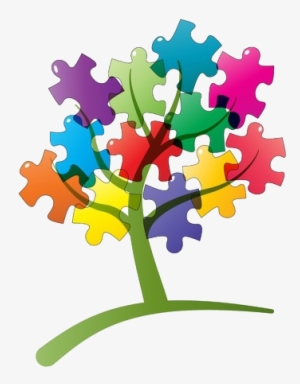 Autism-tree - Arbre En Puzzle PNG Image | Transparent PNG Free Download ...