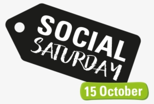 Social Saturday - Sign PNG Image | Transparent PNG Free Download on SeekPNG