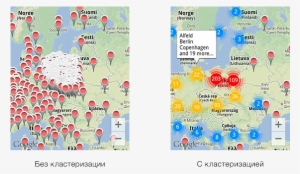 Working With Google Maps In Android - Cluster Marker Android PNG Image ...
