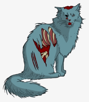 Zombie Cat - Zombie Cat Png PNG Image | Transparent PNG Free Download ...