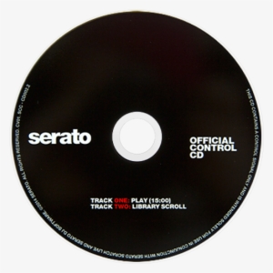 Previous Next - Serato Official Control Cds (pair) PNG Image ...