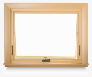 Awning Windows Are Hinged At The Top And Open From - Wood PNG Image ...