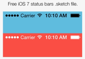 Download Status Bar Png - Android Status Bar Png | Transparent PNG ...