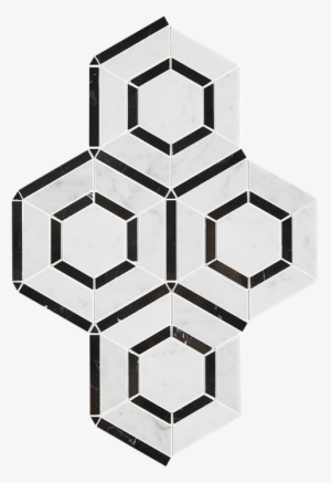 Hex Nero Stone Mesh Pattern - Arizona Tile Hex Grigio PNG Image ...