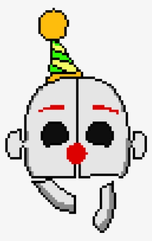 Ennard Mask - Pixel Art PNG Image | Transparent PNG Free Download on ...