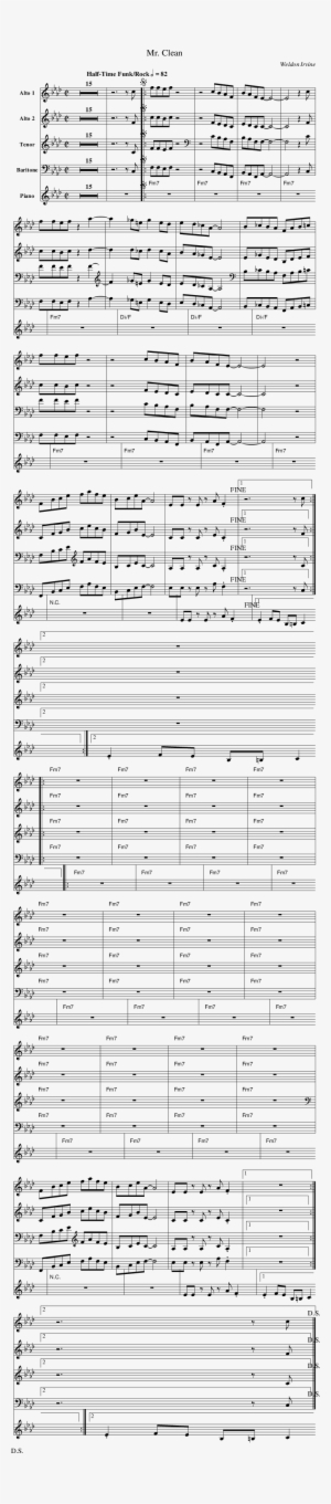 Listen To Mr - Sheet Music PNG Image | Transparent PNG Free Download on ...