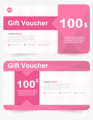 Colorful Gift Voucher Template With Colorful Pattern - Gift Card PNG ...