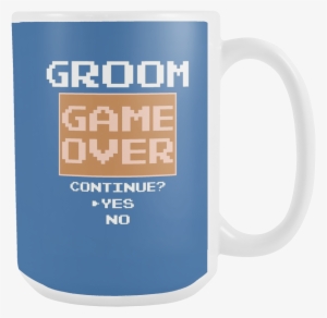 Groom Gift Game Over Video Game Coffee Mug - Twitter Japanese Headers ...