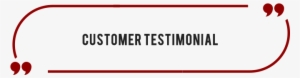 Testimonials - " - Customer Testimonial Png PNG Image | Transparent PNG ...