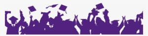 Decorative Graduation Image - Purple Class Of 2018 PNG Image ...