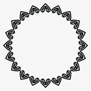 Free Clipart Of A Celtic Frame Border Design Element - Celtic Knot ...