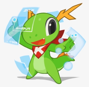 Kde Mascot Konqi For Plasma Desktop - Kde PNG Image | Transparent PNG ...