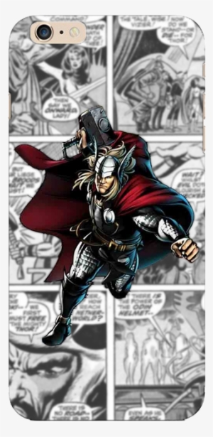 Thor Comic Phone Cover - Comic Strip PNG Image | Transparent PNG Free ...