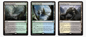 Current Creature Lands - Magic The Gathering: Lumbering Falls - Battle ...