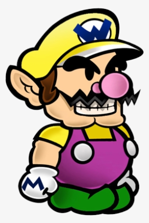 Paper Mario Wario Wario Wario Is Mario - Paper Wario PNG Image ...