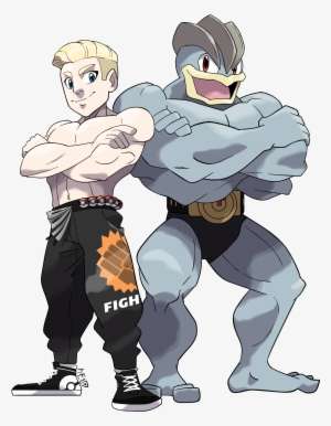 Download Art I Drew A Pokemon Fighter With Machamp - Pokemon Fighters ...