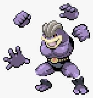 Ghost Type Machamp - Magikarp And Machamp PNG Image | Transparent PNG ...