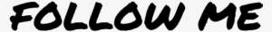 Contact Me - Follow Me Logo Png PNG Image | Transparent PNG Free ...