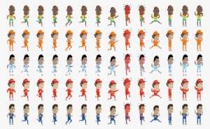 Entry - Usain Bolt Sprite Sheet PNG Image | Transparent PNG Free ...