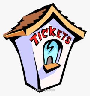 Ticket Booth Royalty Free Vector Clip Art Illustration - Ticket Booth ...