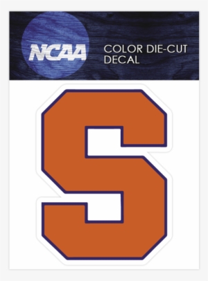 Syracuse Orange Logo Ncaa Die Cut Vinyl Car Sticker - Stepinac Logo PNG ...