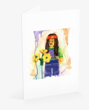 Flower Power Card - Painting PNG Image | Transparent PNG Free Download ...