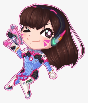 Va Drawing Chibi - Overwatch D Va Chibi PNG Image | Transparent PNG ...