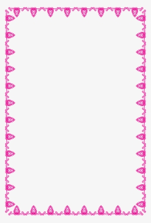Pretty Pink Page Borders