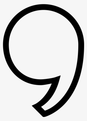 Collection Of Free Transparent White Comma Download - Circle PNG Image ...
