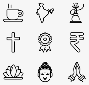 India Transparent Symbol Jpg Royalty Free Library - India Icons PNG ...