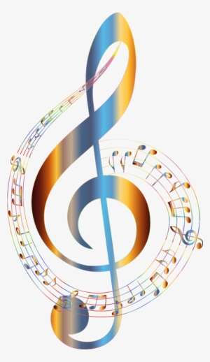 Graphic Arts Colourful Music Notes Musical Note Desktop - Colorful ...