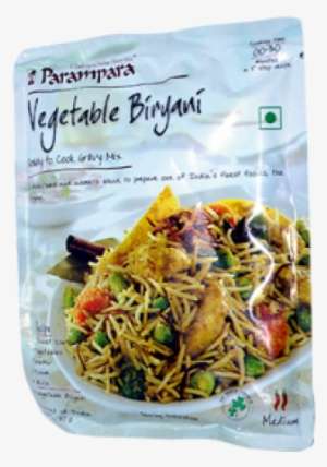 Parampara Vegetable Biryani Ready To Cook Spice Mix PNG Image ...