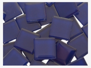 Dark Blue Crystal Glass Mosaic Tiles 2cm - Glass Mosaic PNG Image ...