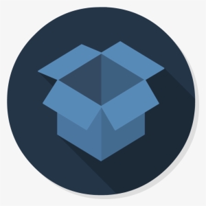 Dropbox Icon Vector - Circle PNG Image | Transparent PNG Free Download ...