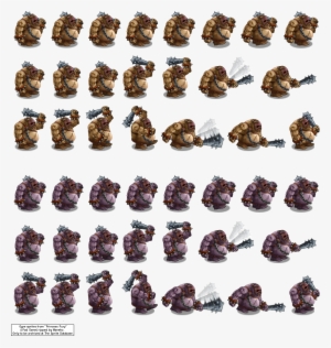 Click To View Full Size - Ogre Sprite PNG Image | Transparent PNG Free ...