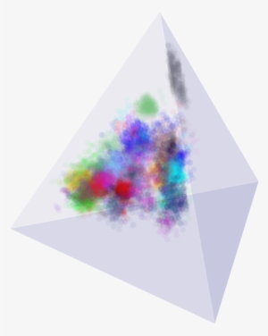 Space Of Phylogenetic Trees Relating Four Consecutive - Triangle PNG ...