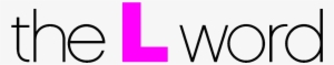 Cfuf5v4 - L Word Logo Png PNG Image | Transparent PNG Free Download on ...