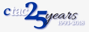 Ctac 25 Years Anniversary - Anniversary PNG Image | Transparent PNG ...