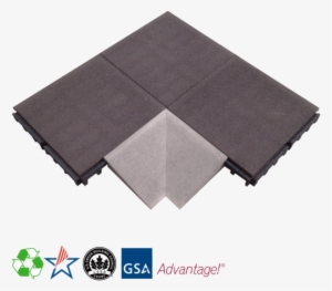 Interlocking Inside Corner Ramp - Epdm Rubber PNG Image | Transparent ...