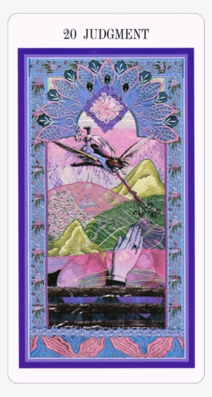 Judgment Tarot Card - Enchanted Tarot Monte Farber And Amy Zerner PNG ...