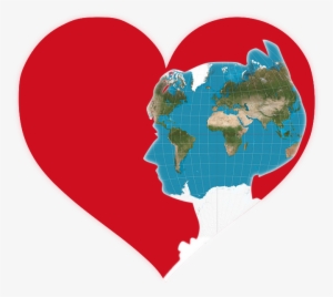 Women In Red World Logo 2 - Earth From Space Europe And Africa PNG ...